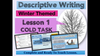 Descriptive Writing (Winter) Lesson 1 -Cold Task Upper KS2/KS3 ...