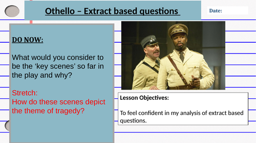Othello Act Two William Shakespeare | Teaching Resources