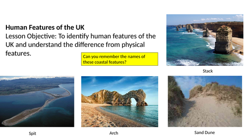 UK Human Features | Teaching Resources