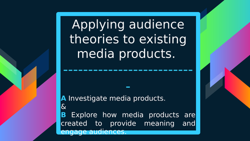 BTEC Tech Award in Creative Media Productions- Component 1 | Teaching ...