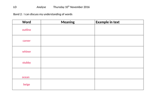 Year 2 & 3 - Analysis of 'The Day the Crayons Quit' - Reading ...