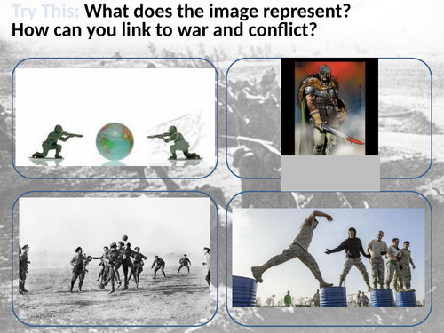 KS3 War and Conflict Complete Scheme of Work/ Learning- Poetry, Prose ...