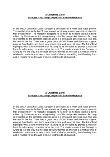 A Christmas Carol Stave 2 | Teaching Resources