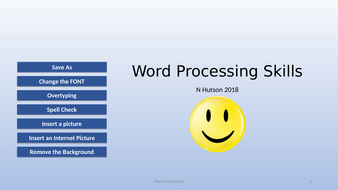 Key Word Processing Skills | Teaching Resources