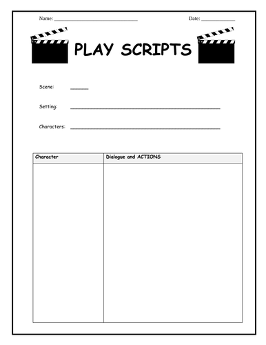PLAY SCRIPT BUNDLE - 7 RESOURCES!! | Teaching Resources