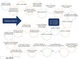 CAMNAT Engineering Design R105 - REVISION TREASURE HUNT #3 | Teaching ...