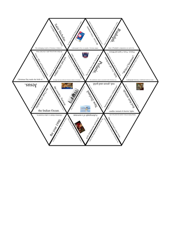 Christmas Activity - Tarsia Puzzle | Teaching Resources