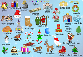 Christmas Word Mat | Teaching Resources