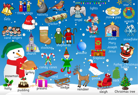 Christmas Word Mat | Teaching Resources