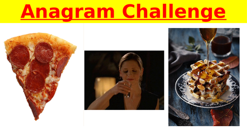 The Anagram Challenge! (5 separate PowerPoints) | Teaching Resources
