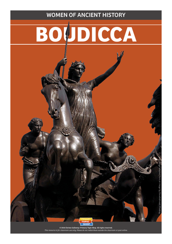 Women of Ancient History - Boudicca | Teaching Resources