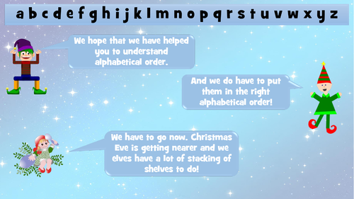 Alphabetical Order - Christmas Themed | Teaching Resources
