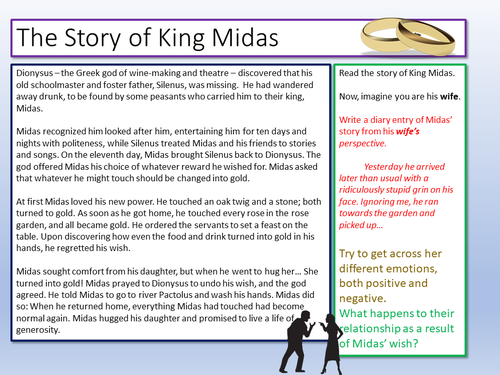 Carol Ann Duffy - Mrs Midas | Teaching Resources