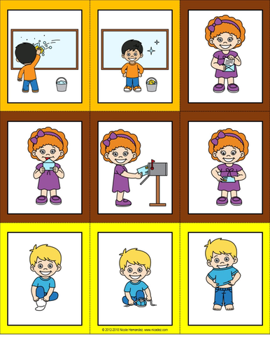 Picture Sequencing Cards for Young Learners (SET 3) | Teaching Resources