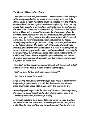 Gothic Horror - Full Scheme of work for the KS3 unit. Lessons and ...