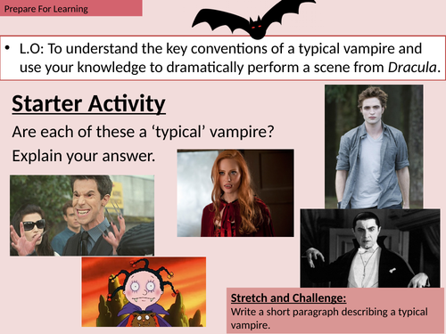 Gothic Horror - Full Scheme of work for the KS3 unit. Lessons and ...
