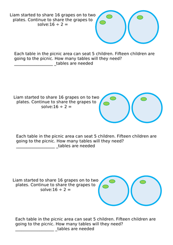 Year 2 Division arrays sharing dividing equal groups SATs prep ks1 ...