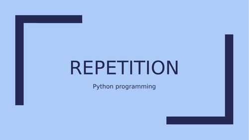 Introduction To Python Programming Complete Unit Suitable For Years 7