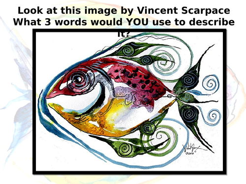 Year 6 Taster Day Art Activity - Topic: Fish (Jason Scarpace ...