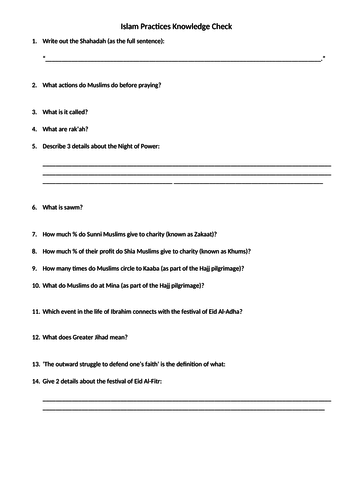 Predestination vs Human Freedom (Al-Qadr) In Islam (GCSE AQA Spec A ... Predestination vs Human Freedom (Al-Qadr) In Islam (GCSE AQA Spec A ...