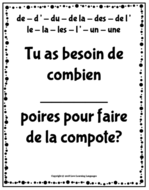 Partitive, definite, and indefinite French articles - 75 practice cards ...