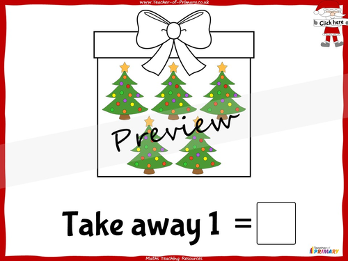 Christmas Adding and Taking Away - EYFS | Teaching Resources