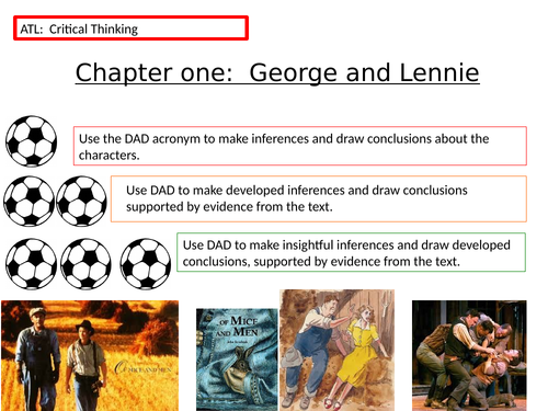 Mice and Men Full Unit of Work | Teaching Resources