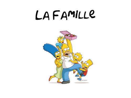 La famille - mon / ma / mes | Teaching Resources