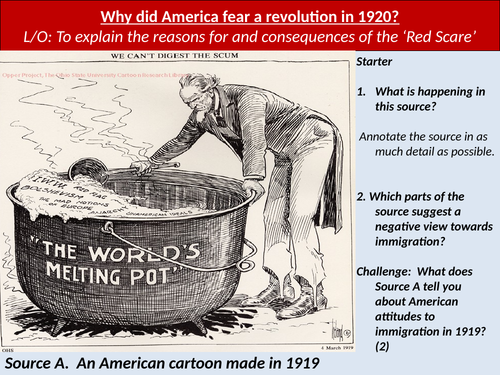 The Red Scare | Teaching Resources
