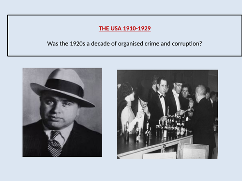 Prohibition | Teaching Resources
