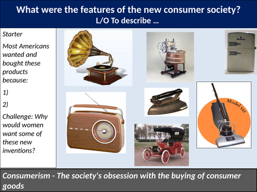 Boom of the US economy in the 1920s | Teaching Resources