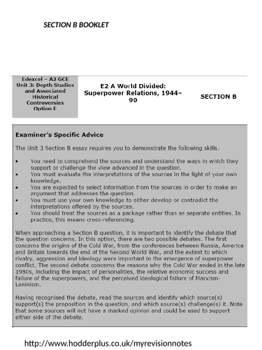 End of the Cold War | Teaching Resources