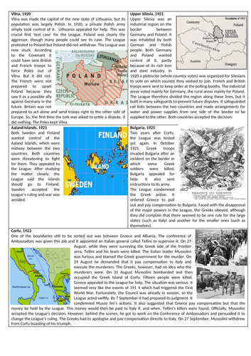The League of Nations | Teaching Resources