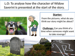 Short Story - Vendetta - 3 lessons teaching Language Paper 1 Skills ...