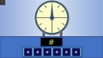 Countdown Game Template | Teaching Resources