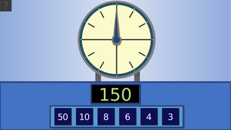 50 Home School Countdown Numbers Game | Teaching Resources
