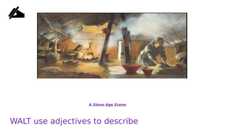 Stone Age descriptive writing lesson | Teaching Resources