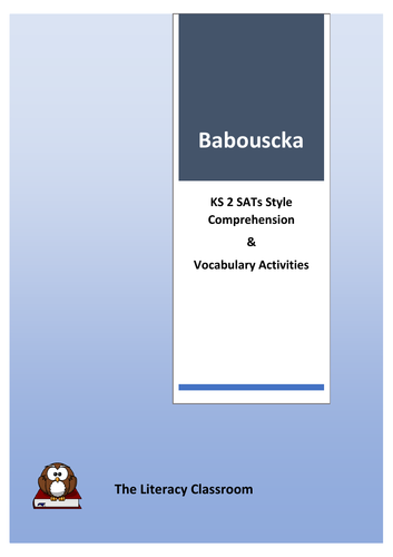 Babouscka KS 2 SATs Style Comprehension & Vocabulary Activities ...