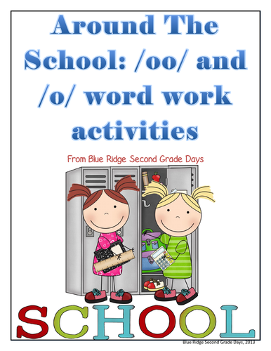 OO and O Word Work Phonics Activities | Teaching Resources