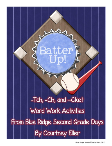 Tch, Ch, and Chet Word Work Phonics Activities | Teaching Resources