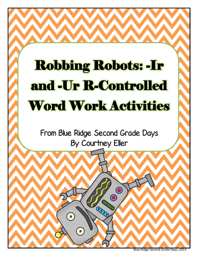 Ir and Ur Word Work Phonics Activities | Teaching Resources