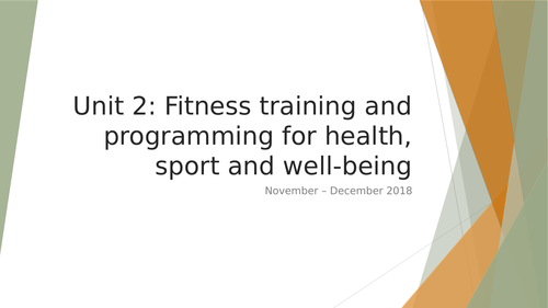 BTEC Sport - level 3 - unit 2 - learning aim E | Teaching Resources