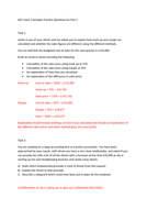AAT Level 3 Advanced Synoptic Part 1 Revision Questions with Answers by ...