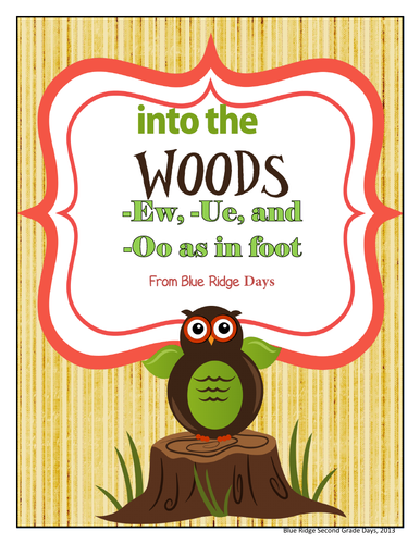 Vowel Team Ew, Ue, and OO Word Work Phonics Activities | Teaching Resources