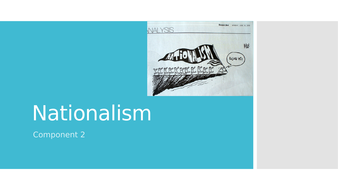 Nationalism - A Progressive or Regressive Ideology? | Teaching Resources