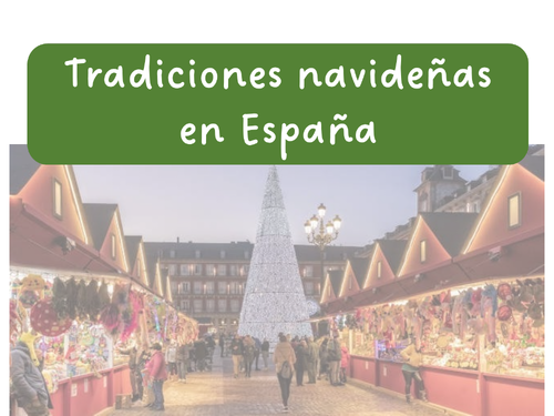 Las tradiciones de Navidad en España | Teaching Resources