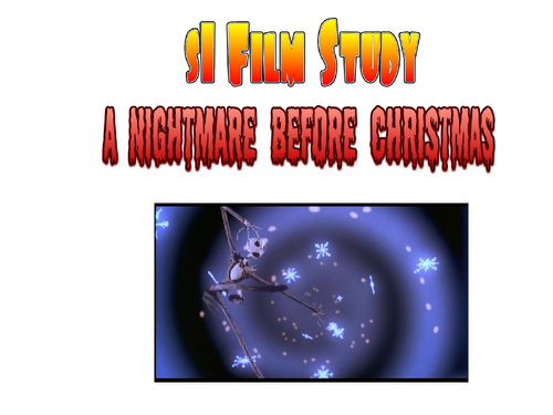 The Nightmare Before Christmas Materials | Teaching Resources