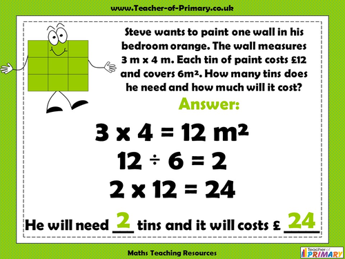 Area - Year 5 | Teaching Resources