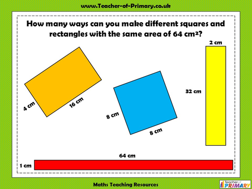 Area - Year 5 | Teaching Resources