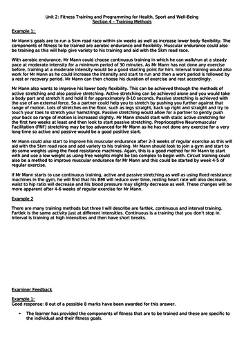 btec level 3 sport- unit 2 examples and information | Teaching Resources